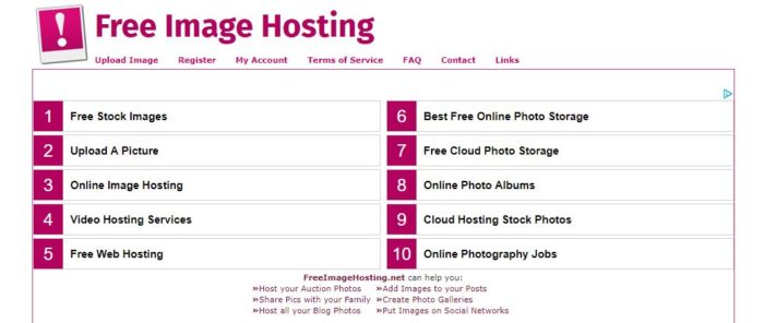 11 Free Image Hosting Sites For 2024 - Make A Website Hub