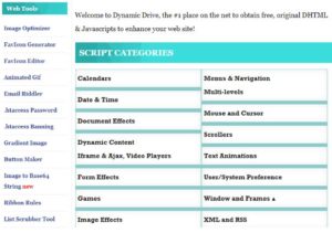 Dynamic Drive: How to Profit by Sharing Your Codes for Free - Make A ...