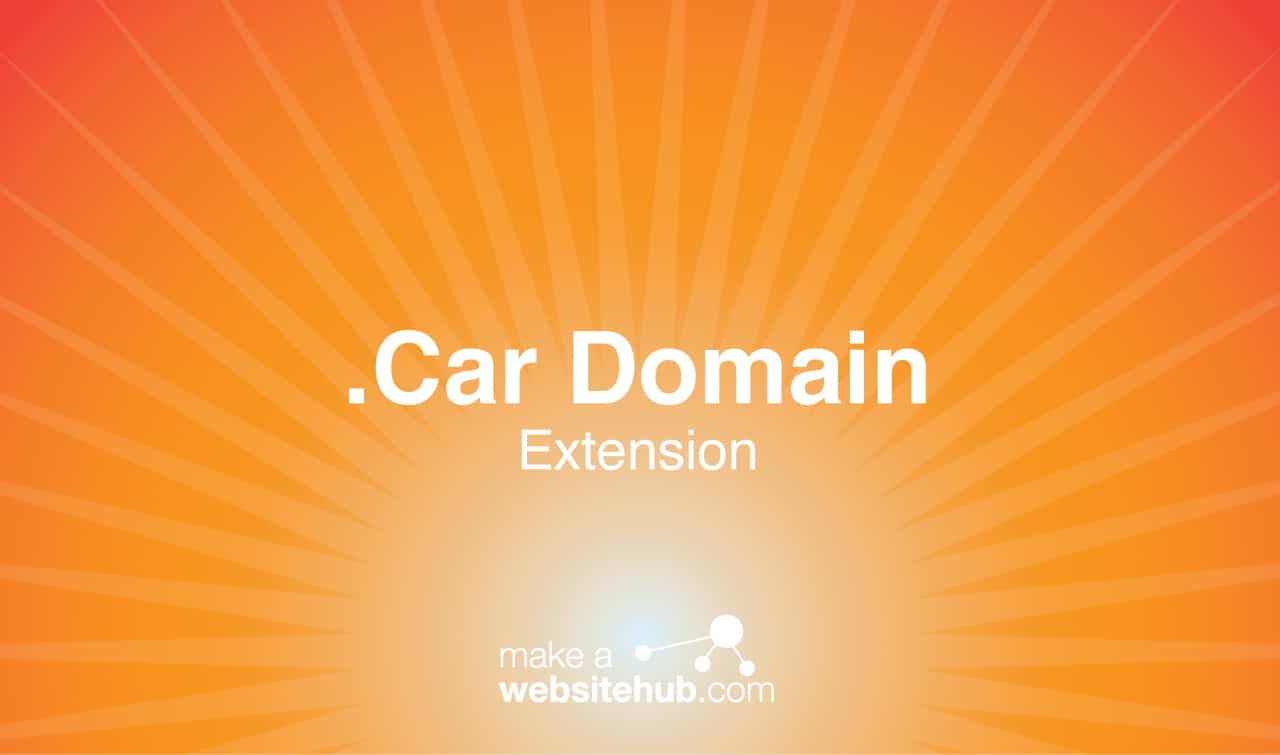 .Car Domain Name Extension - Make A Website Hub