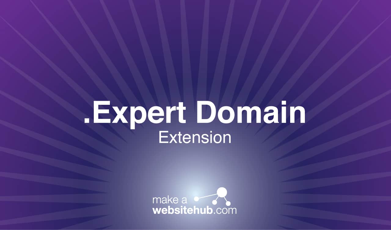.expert Domain Name Extension - Make A Website Hub