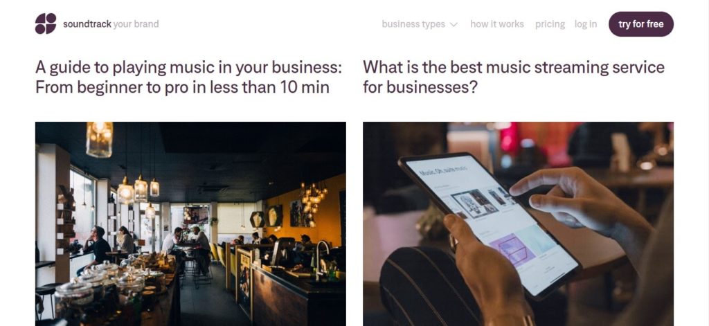 Ola Sars's Soundtrack Your Brand on Music for Your Business